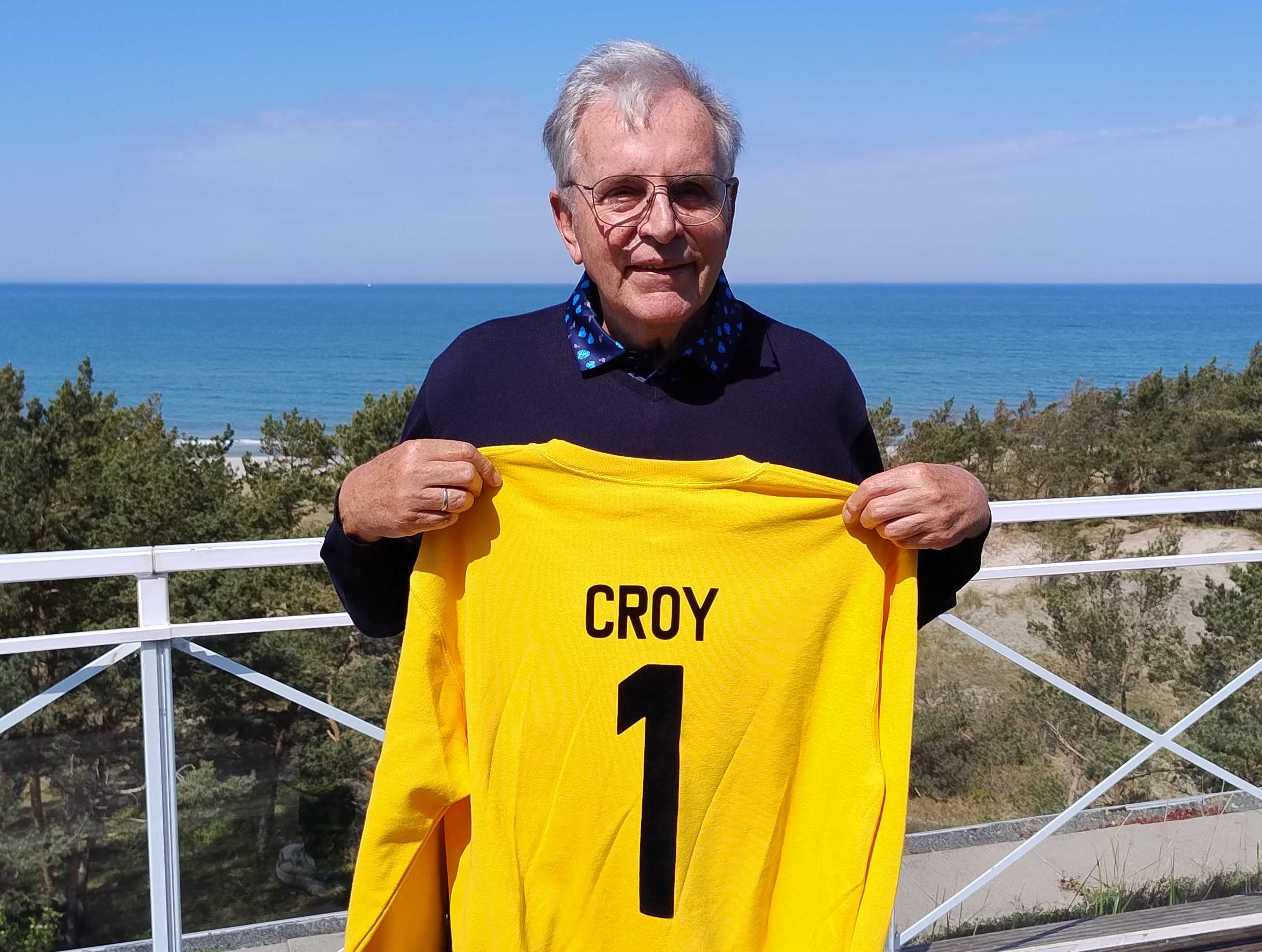 Sportgeschichte. Jürgen Croy. DDR Fußball Legende. WM 1974